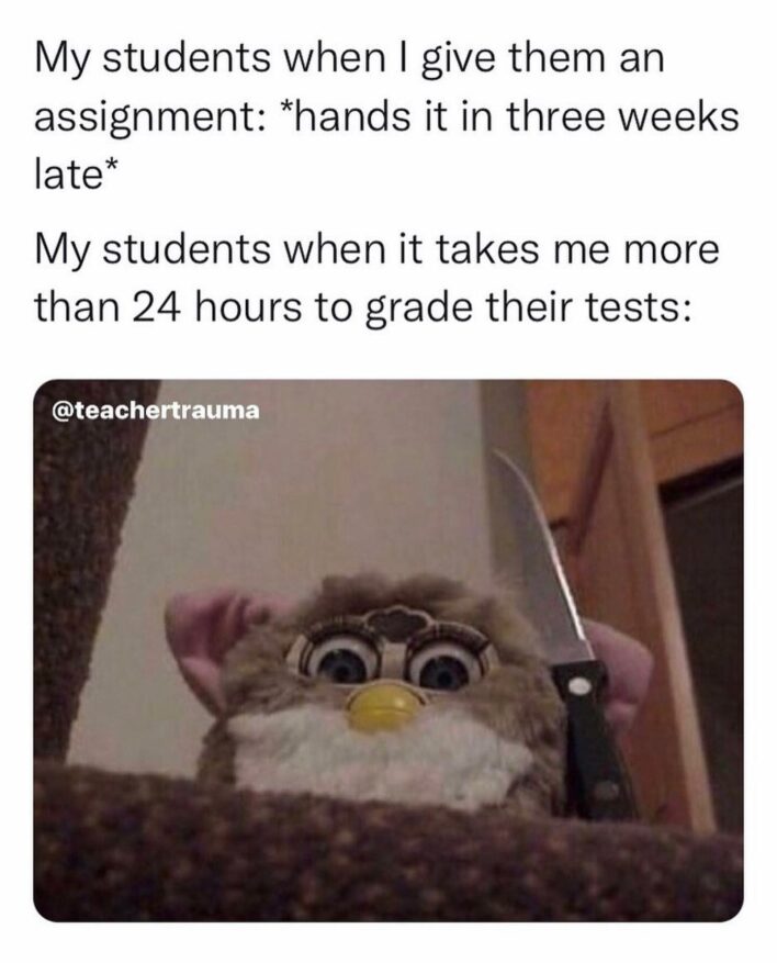 40 Funny "Teacher Trauma" Memes For Educators Who Aren't Sure They'll ...