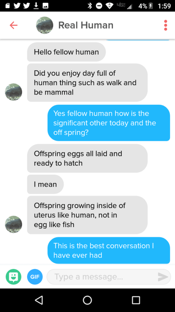 40 Hilarious Tinder Profiles That Prove If You Keep Swiping You'll Find ...
