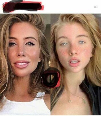 40 Hilariously Over-Photoshopped Pictures Of Influencers That Are ...