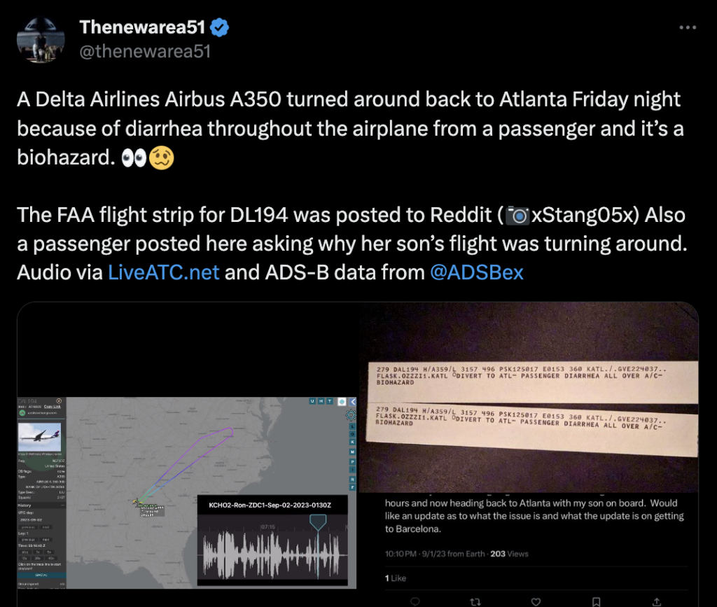 A US Flight Was Forced To Ground After Experiencing A Biohazard Level ...