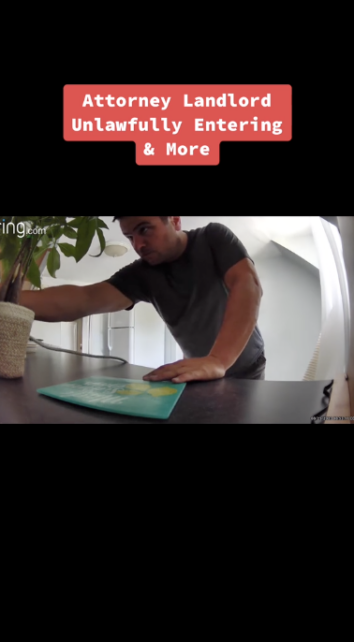 Woman Calls Police To Confront Her Creepy Intruder Landlord