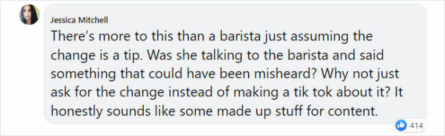 Woman Blown Away By Boldness Of Starbucks Barista Putting Her Change ...