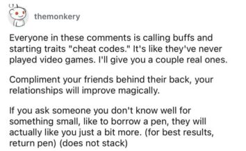 Viral Threads Reveal The Ultimate 'Cheat Codes for Life' Every Adult Needs