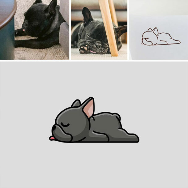 45 Cool Logo Designs Pictured Next To The Inspiration For Them
