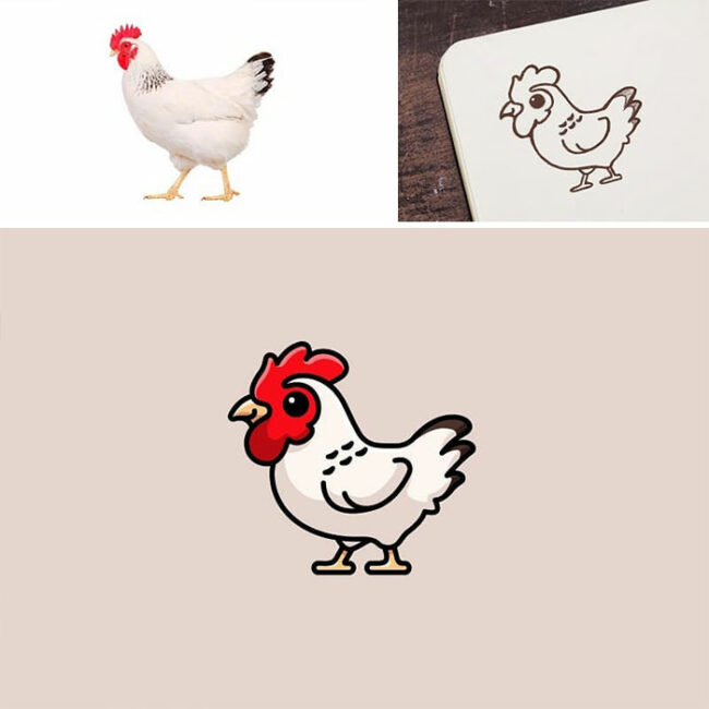 45 Cool Logo Designs Pictured Next To The Inspiration For Them