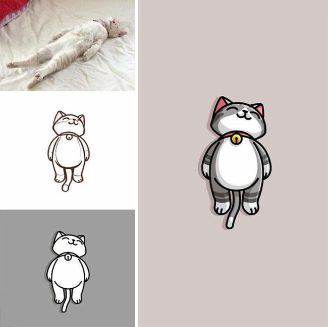 45 Cool Logo Designs Pictured Next To The Inspiration For Them