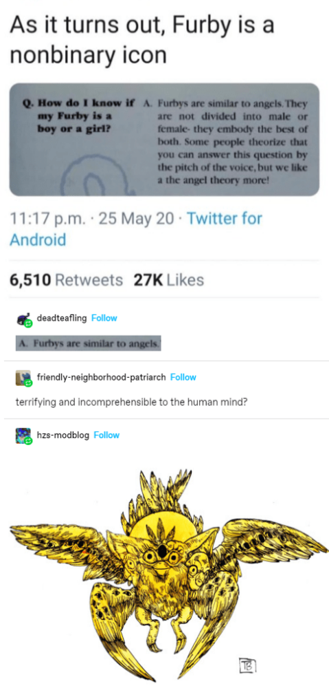 26 Cursed Furby Memes, Tweets, And Tumblr Posts That Are As Nostalgic ...