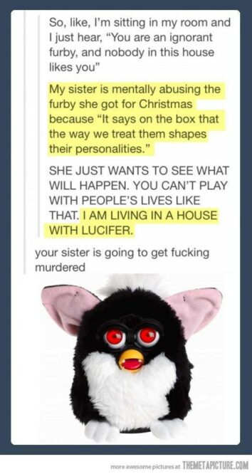 26 Cursed Furby Memes, Tweets, And Tumblr Posts That Are As Nostalgic ...