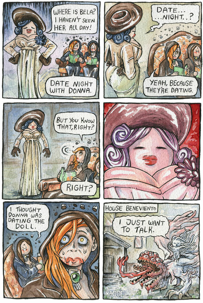 Artist Unleashes 37 Exciting Comics Featuring 'Resident Evil Village' Characters