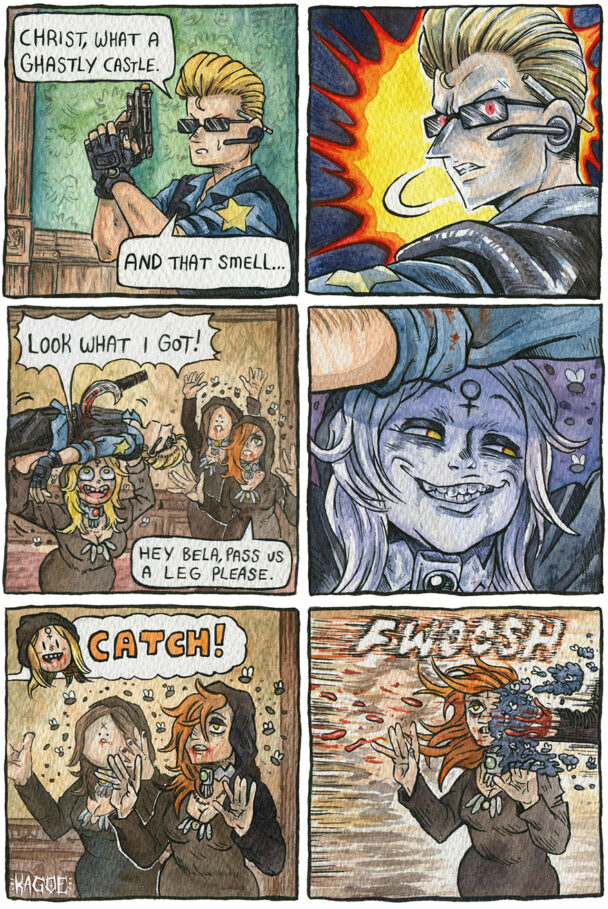 Artist Unleashes 37 Exciting Comics Featuring 'Resident Evil Village ...