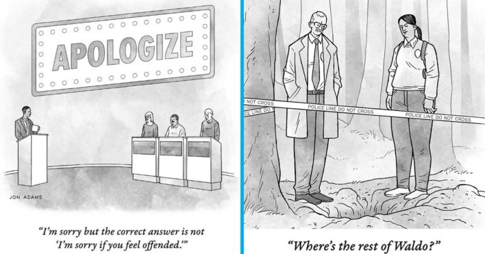 50 Funny And Sometimes Dark One-Panel Comics From New Yorker Cartoonist ...