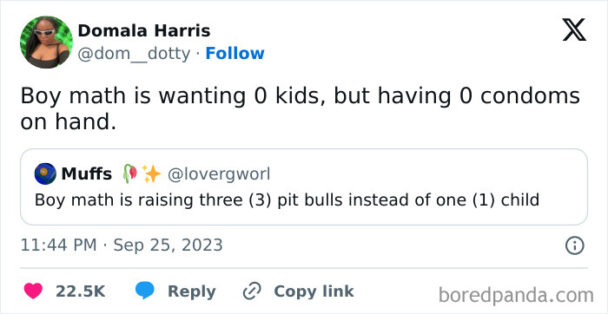 40 Funny And Ridiculous Examples Of "Boy Math" Being Shared By Women
