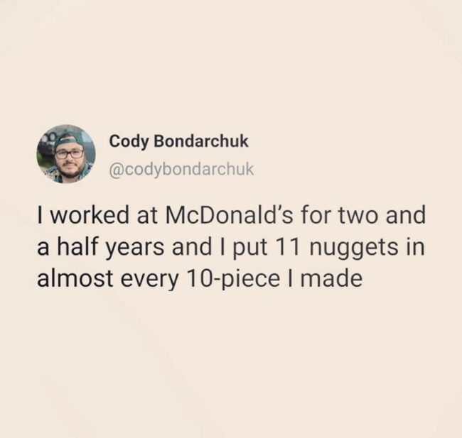 24 Funny McDonald's Memes We're Serving All Day, Baby