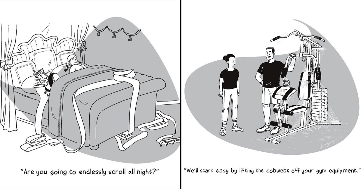 40 Funny Single-Panel Comics With A Lot Of Wit From New Yorker ...