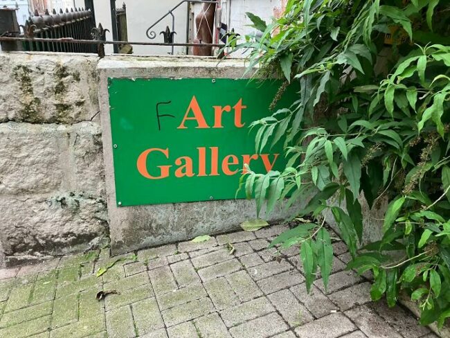 It Can Just Be Silly, Weird Graffiti...It Doesn't Need To Have A Point ...