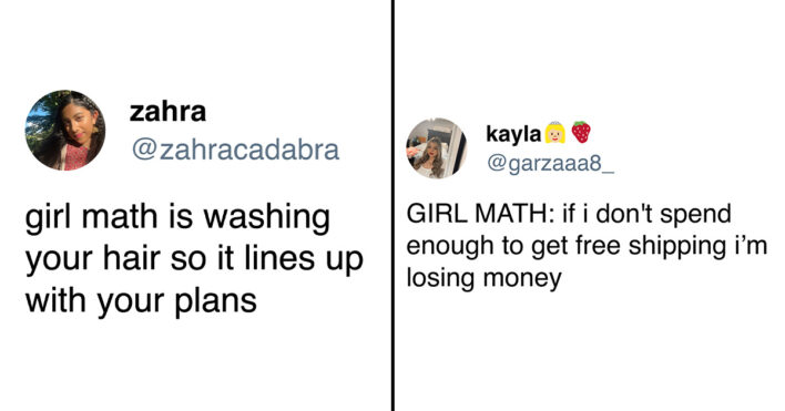30 Hilarious Examples Of Girl Math That Only Add Up For Women