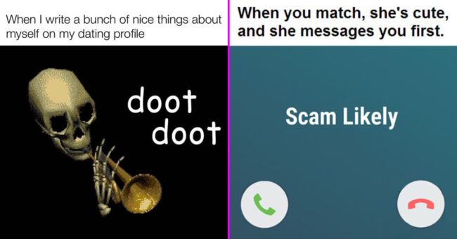 50 Funny Online Dating Memes Worth Swiping Right On (October 26, 2024)
