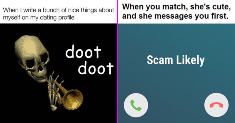 50 Funny Online Dating Memes Worth Swiping Right On (October 26, 2024)