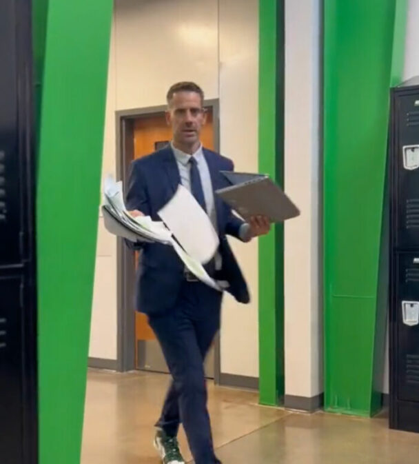 Principal Goes Viral For His 'Mobile Office' That Helps Him Serve His ...