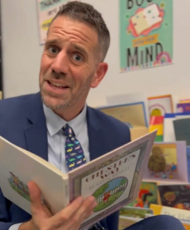 Principal Goes Viral For His 'Mobile Office' That Helps Him Serve His ...