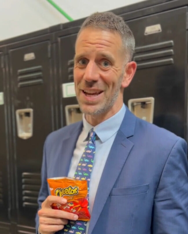 Principal Goes Viral For His 'Mobile Office' That Helps Him Serve His ...