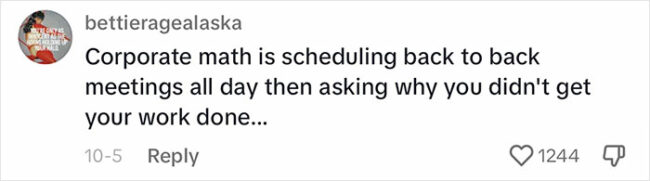 The Viral Trend "Corporate Math" Has People Sharing Absurd Examples Of ...