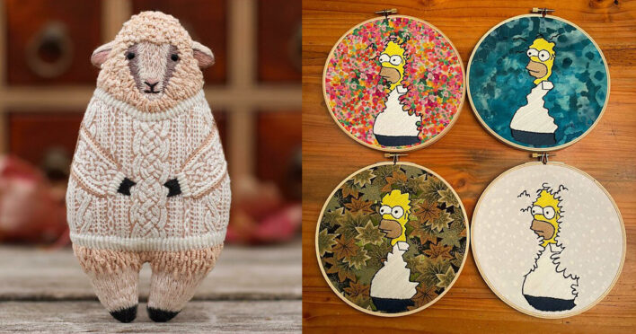 40 Examples Of Embroidery That Show There's No Limit To People's Creativity