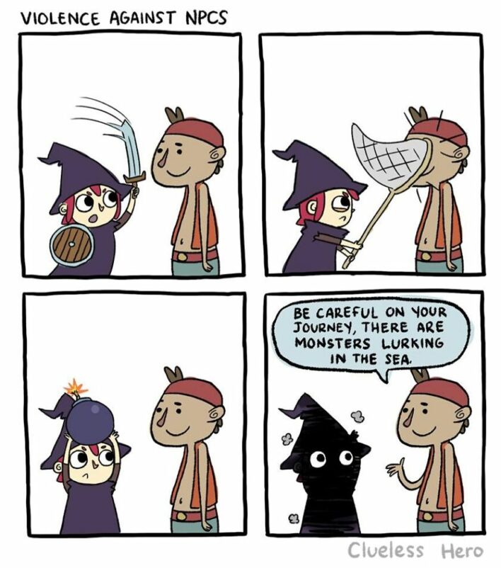 Hilarious Game Developers Create Wildly Fun "Clueless Gamer" Comic (40 Pics)