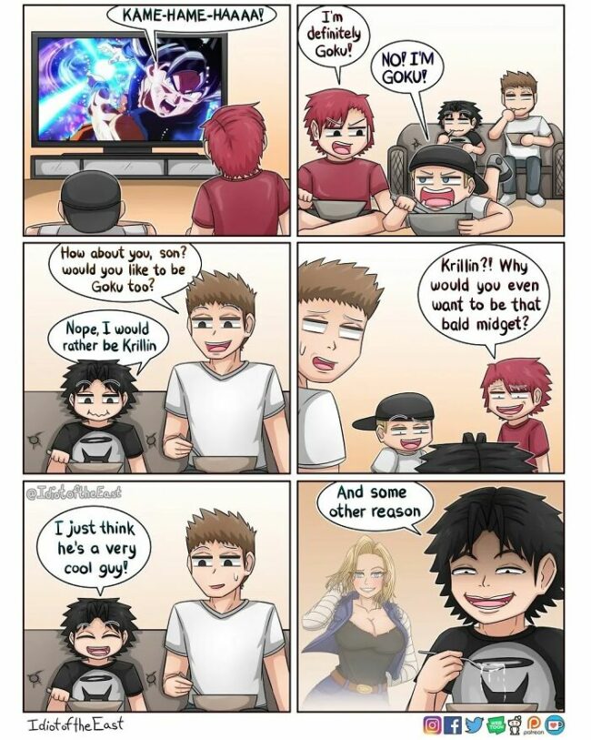 40 Dark, Funny, And Sometimes NSFW Anime Comics From 'Idiot Of The East'