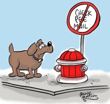 30 Funny Single-Panel Dog Comics From Cartoonist Jonny Hawkins