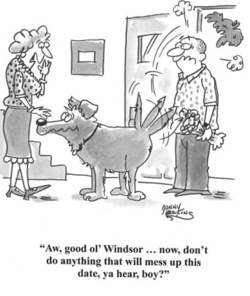 30 Funny Single-Panel Dog Comics From Cartoonist Jonny Hawkins