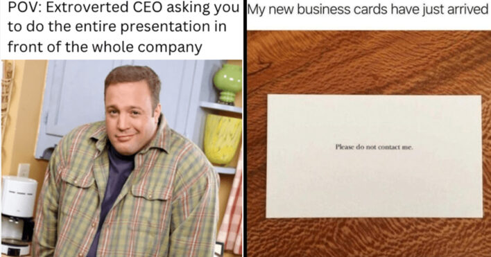 30+ Introvert Memes For Shy Leaders Who Never Wanted To Be The Boss But ...