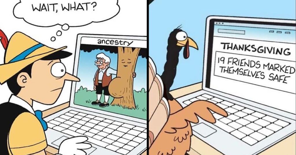 "Off The Mark": Over 40 Hilarious Comics By Legendary Cartoonist Mark ...