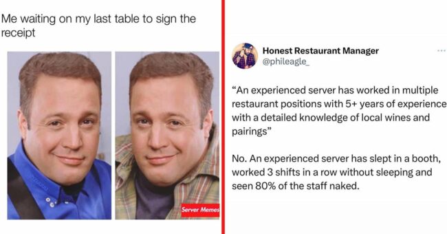 30+ Service Industry Memes For Real Ones Who Know The Struggle ...