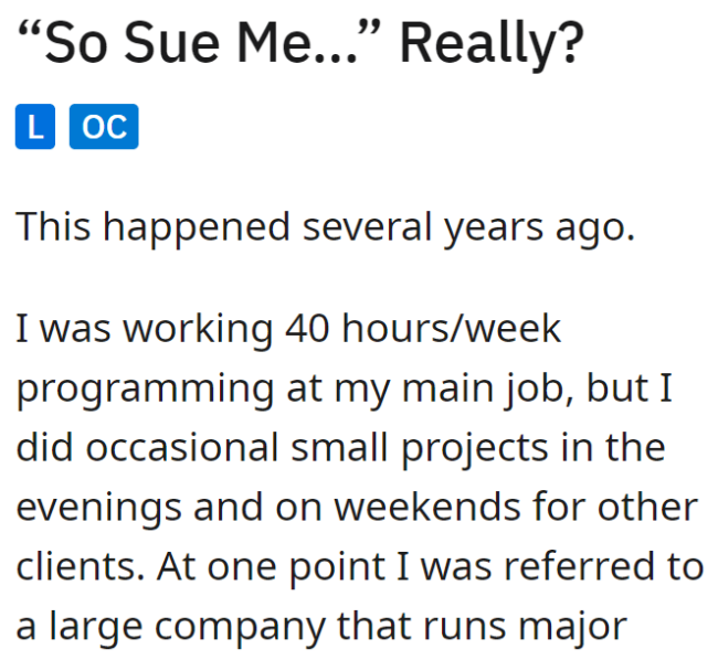 Manager Pulls The Plug, Leaving Freelance Employee High And Dry ...