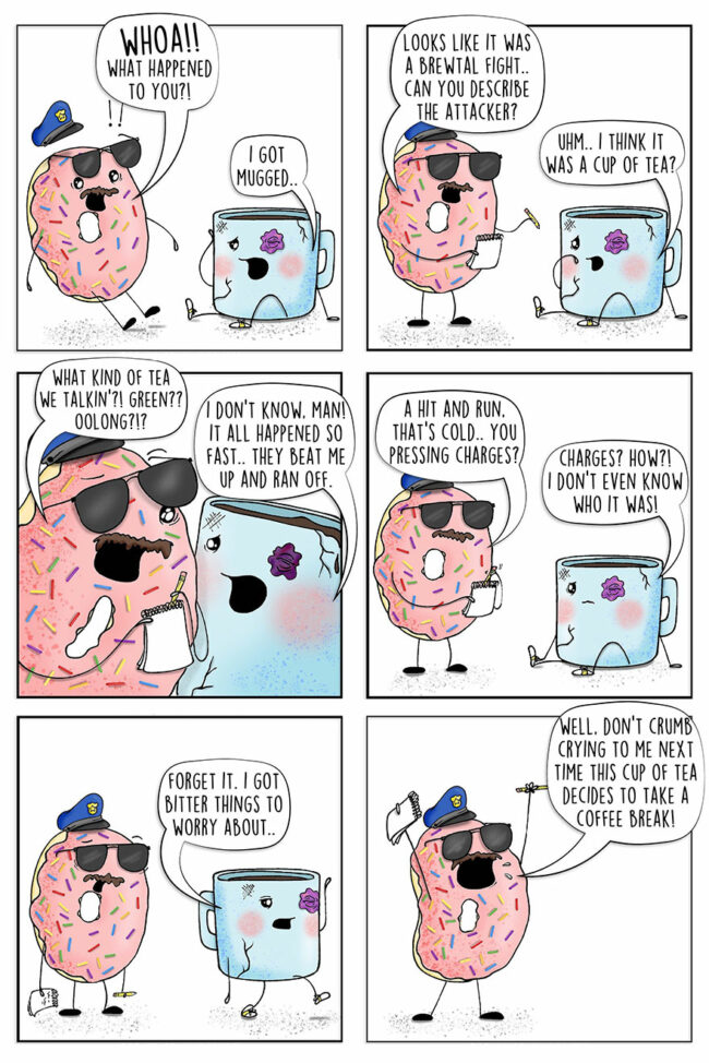 40 Punny Food Comics From Talented And Hilarious Artist Brooke Karras