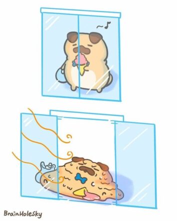 45 Funny, Short, And Cute Comics By Artist BrainHoleSky