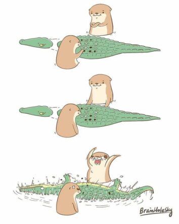 45 Funny, Short, And Cute Comics By Artist BrainHoleSky