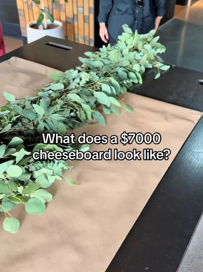 Woman Tries To Justify Charging $7000 For Her Cheese Board After People ...