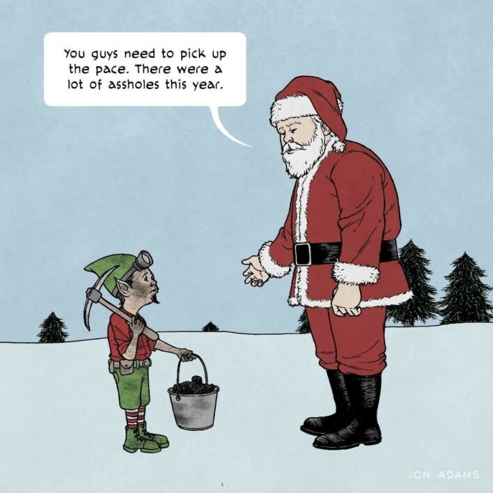 43 Funny Christmas Comics Full Of Dark And Witty Humor From Our ...