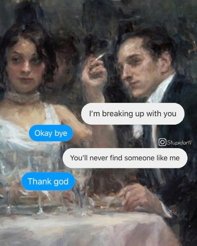 Artist Adds Humorous And Profound Captions To Paintings, Giving Them ...