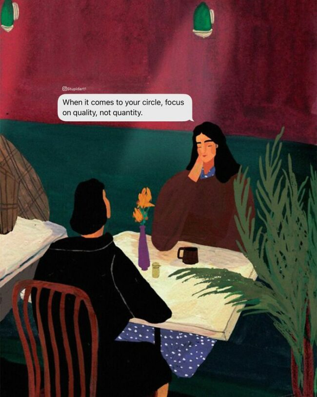 Artist Adds Humorous And Profound Captions To Paintings, Giving Them ...