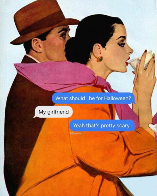Artist Adds Humorous And Profound Captions To Paintings, Giving Them ...
