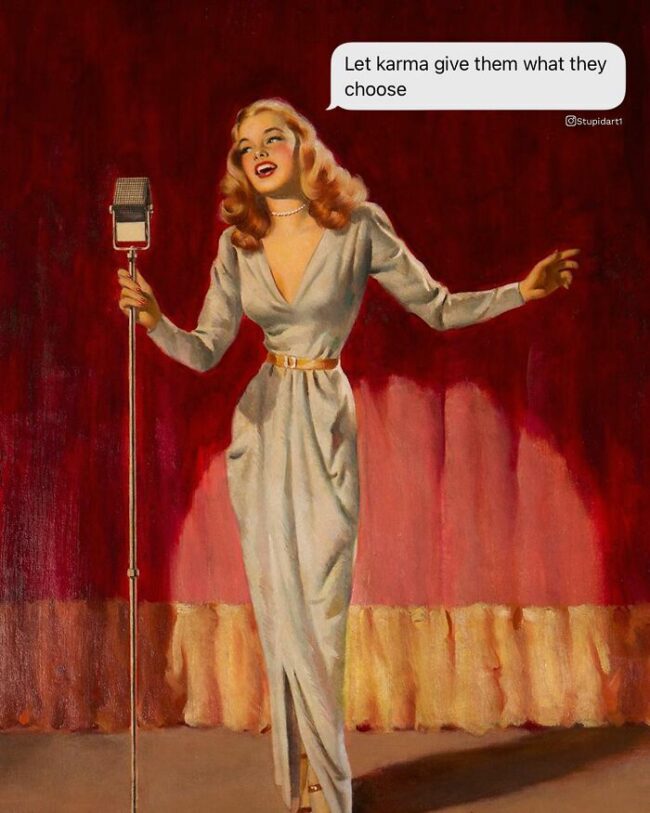 Artist Adds Humorous And Profound Captions To Paintings, Giving Them ...