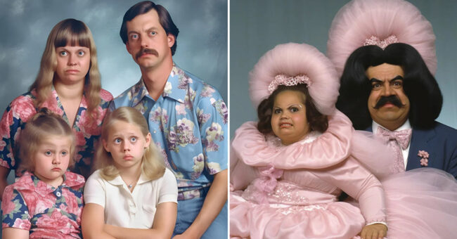 20+ AI Generated Awkward Family Photos That Prove Technology Has A ...