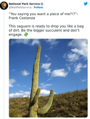 40 Funniest National Park Service Tweets From This Year