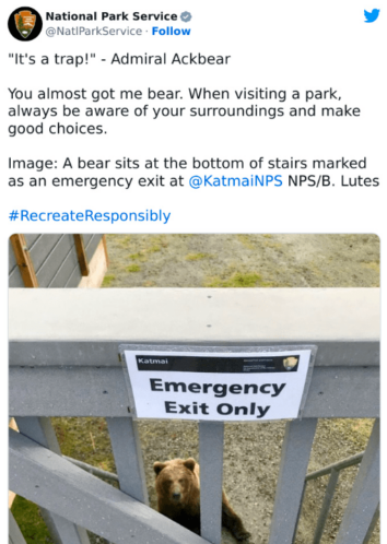 40 Funniest National Park Service Tweets From This Year