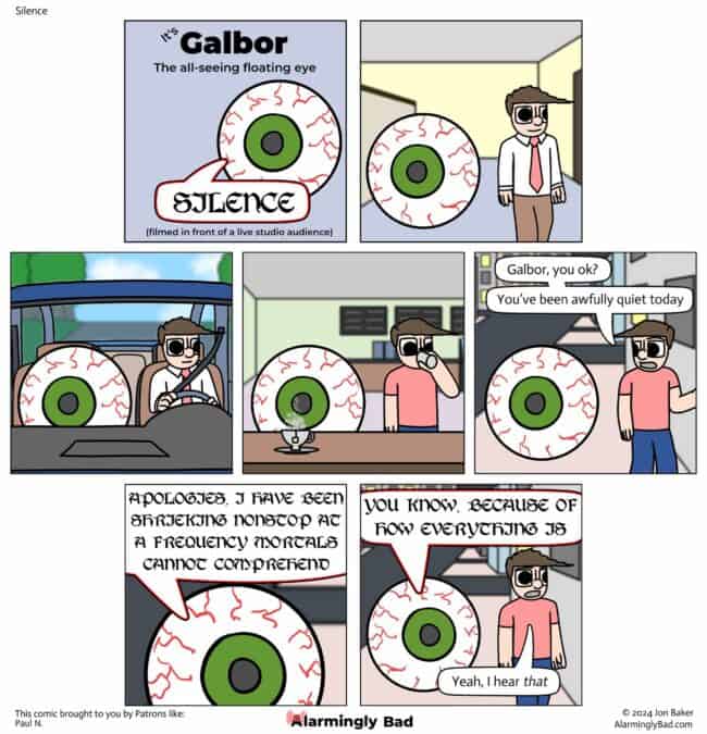 45 Funny But "Alarmingly Bad" Comics With Dark Humor Twists From Jon Baker