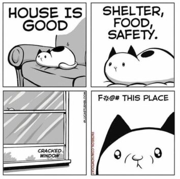 40 Funny Cat Comics By Lucas Turnbloom That Hilariously Capture Life ...