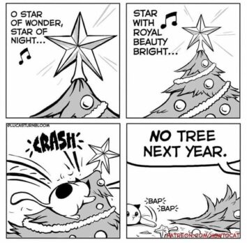 40 Funny Cat Comics By Lucas Turnbloom That Hilariously Capture Life ...